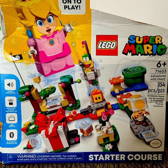 Lego | Toys | Lego 743 Super Mario Adventures With Peach Starter Course ...